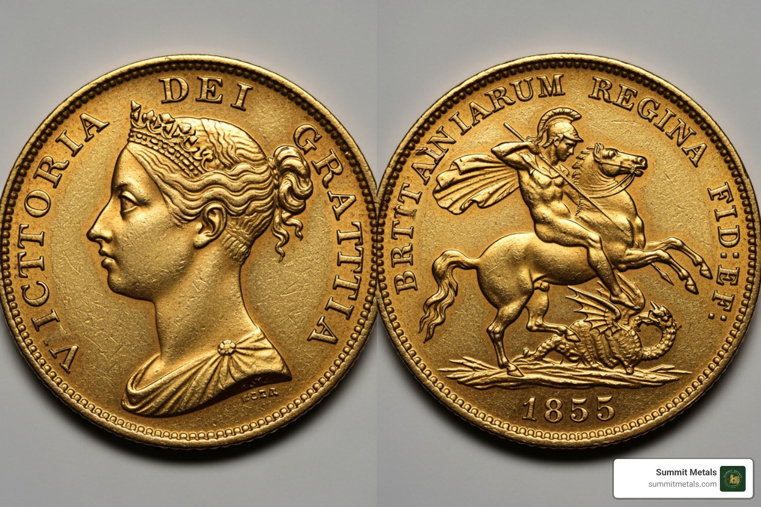 1855 Gold Sovereign Value: 2 Mints, Huge Gains – SM