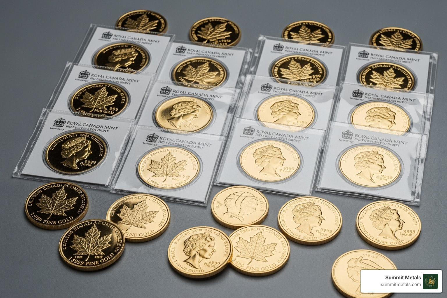 The Complete Guide to 25 x 1 Gram Gold Maple Leaf Sets – SM