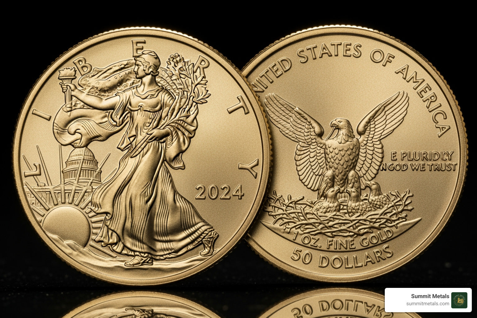 1 oz Pure Gold Coin: Top 1 Investment – Summit Metals