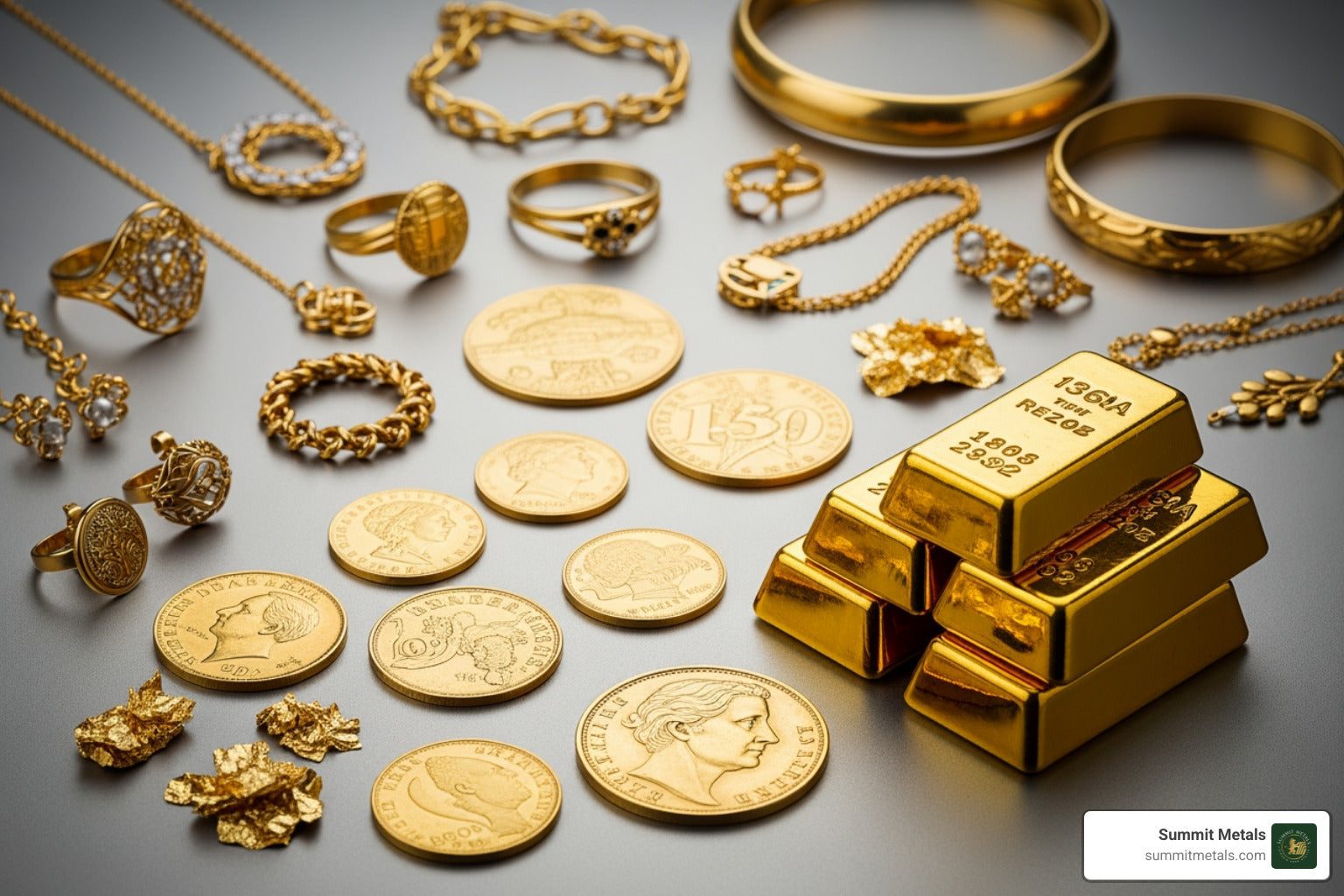 Sell gold Salt Lake: Maximize 2025 Value – Summit Metals