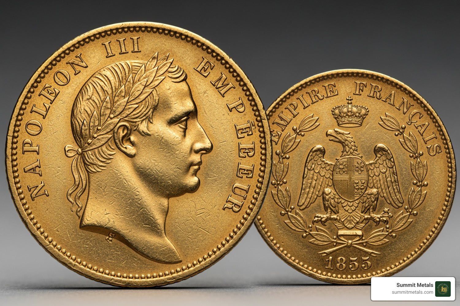 What's Your 1855 Napoleon III Coin Really Worth? – Summit Metals